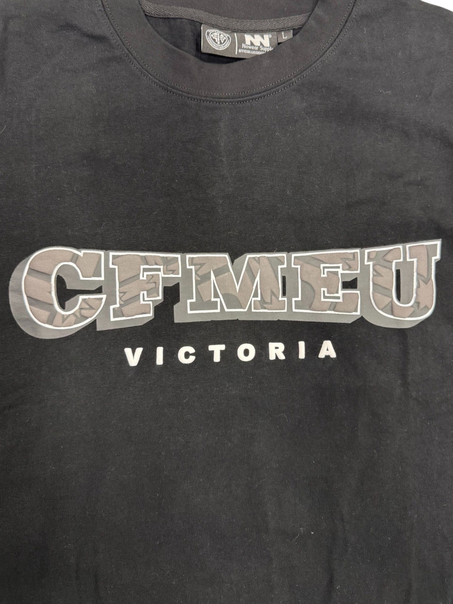 CFMEU Oversized Block Stockade Tee - NoWear Supply – CFMEU Victoria